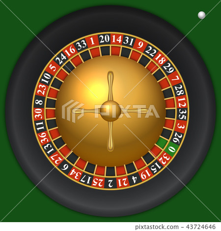 Casino Roulette Top View Template. - Stock Illustration [43724646] - PIXTA