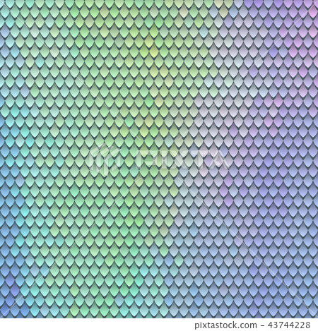 Scaly pattern. Scales of the fairy dragon - Stock Illustration ...