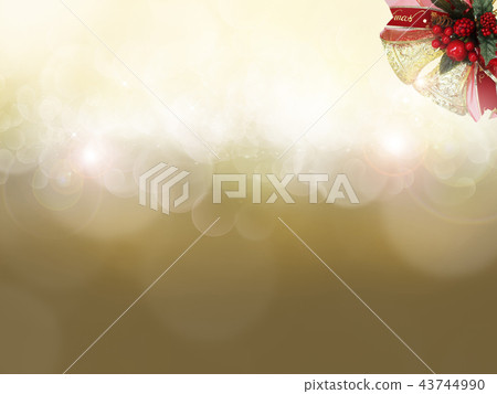 Background-Christmas-Gold-Glitter-Bell - Stock Illustration [43744990 ...