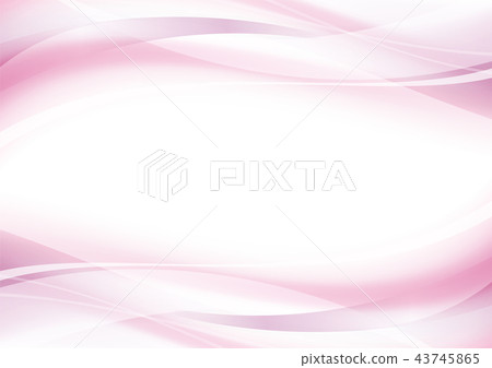 Wave line abstract wave background Pink - Stock Illustration [43745865 ...