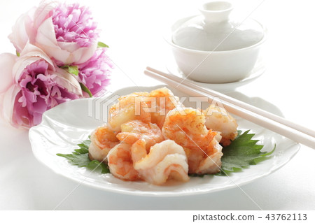 Chinese fragrant grilled shrimp - Stock Photo [43762113] - PIXTA