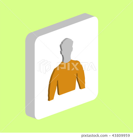 Unknown Male Avatar computer symbol - Stock Illustration [43809959] - PIXTA