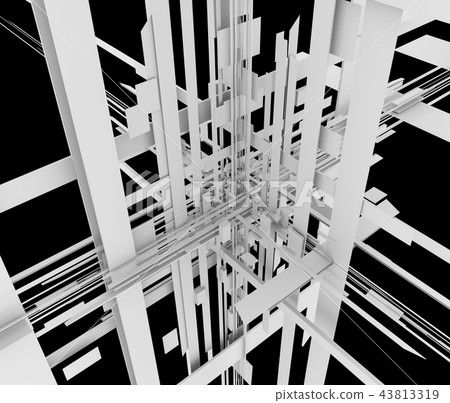 Abstract space - Stock Illustration [43813319] - PIXTA