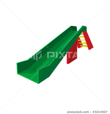Children slide cartoon icon - Stock Illustration [43814007] - PIXTA
