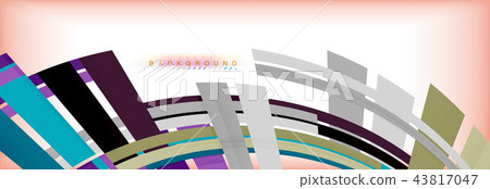 Color stripes and lines, geometric abstract... - Stock Illustration ...