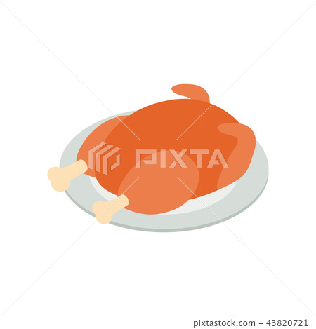 Fried turkey isometric 3d icon - Stock Illustration [43820721] - PIXTA