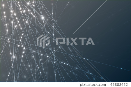 Network gray - Stock Illustration [43888452] - PIXTA