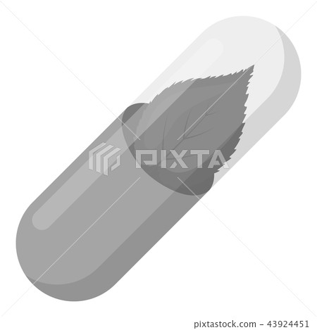 Pill icon monochrome. Single medicine icon from... - Stock Illustration ...