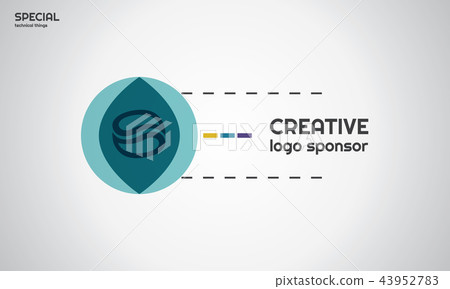 Vector Logo Design. Abstract symbol. For any... - Stock Illustration ...