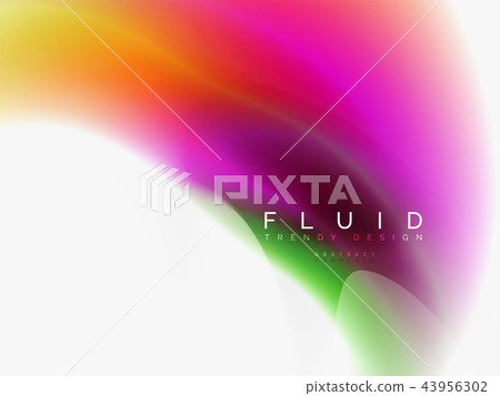 Background abstract fluid colors design - Stock Illustration [43956302 ...