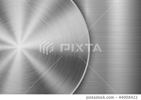 Technology Background with Metal Brushed Textured - Stock Illustration ...