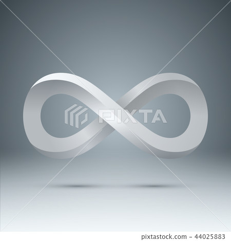 3d Infinity - realistic icon. - Stock Illustration [44025883] - PIXTA