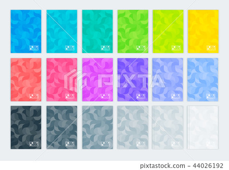 A set of templates vertical covers A4 - Stock Illustration [44026192 ...