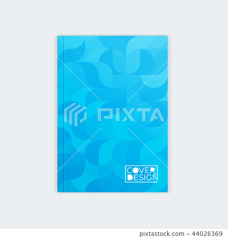 Vertical cover template a4. Wavy abstract design. - Stock Illustration ...
