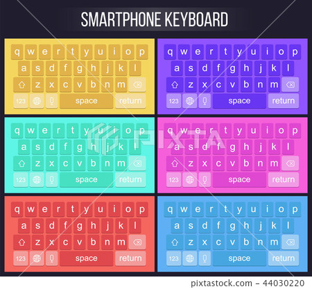 Creative vector illustration of modern mobile... - Stock Illustration ...