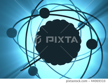 Atomic Nuclear Power Energy - Stock Illustration [44069310] - PIXTA
