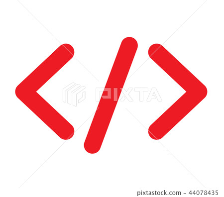 red code sign on white background. flat style. - Stock Illustration ...