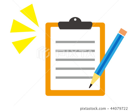 Questionnaire Note Survey Check Questionnaire... - Stock Illustration ...