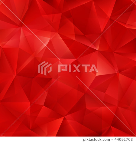 Vector red bright background with triangle shapes - Stock Illustration ...