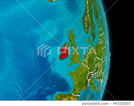 Ireland on Earth - Stock Illustration [44103803] - PIXTA