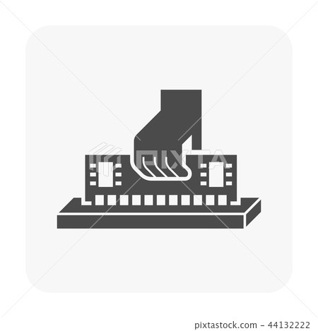 computer testing icon - Stock Illustration [44132222] - PIXTA