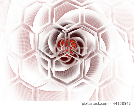 Bee Hive Background. Abstract honey / hive design - Stock Illustration ...