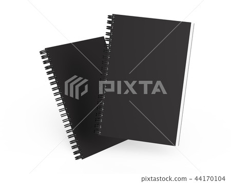 Floating black hard cover books - Stock Illustration [44170104] - PIXTA