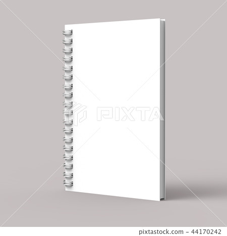White hard cover book - Stock Illustration [44170242] - PIXTA