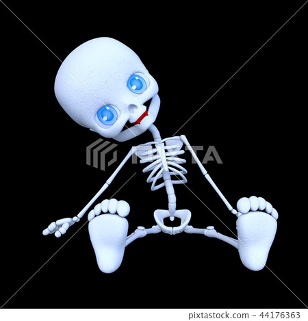 Skeleton character - Stock Illustration [44176363] - PIXTA