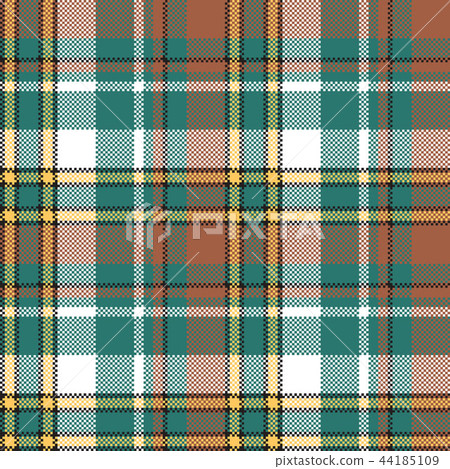 Classic check tartan seamless pattern - Stock Illustration [44185109 ...