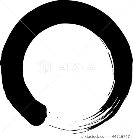 Round circle black - Stock Illustration [44216747] - PIXTA