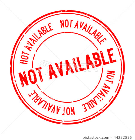 Not Available Sign