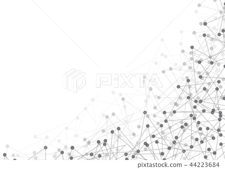 Polygonal connection abstract background - Stock Illustration [44223684 ...