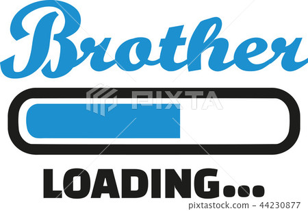 brother_loading_2c.eps - Stock Illustration [44230877] - PIXTA
