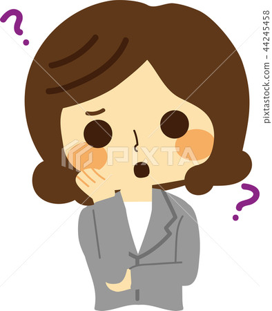Flappy Business Woman Trouble - Stock Illustration [44245458] - PIXTA