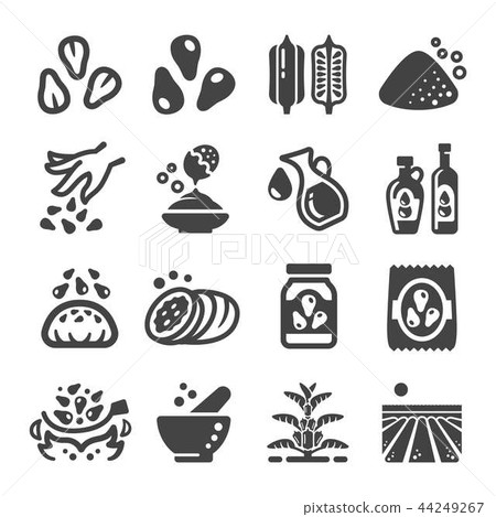 sesame icon - Stock Illustration [44249267] - PIXTA