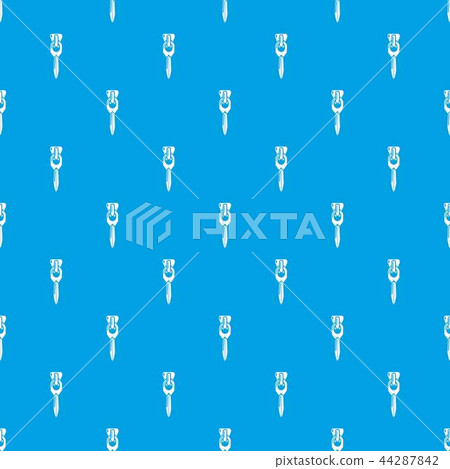 Coat zip pattern vector seamless blue - Stock Illustration [44287842 ...