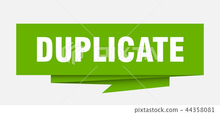 duplicate - Stock Illustration [44358081] - PIXTA