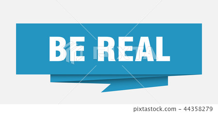 be real - Stock Illustration [44358279] - PIXTA