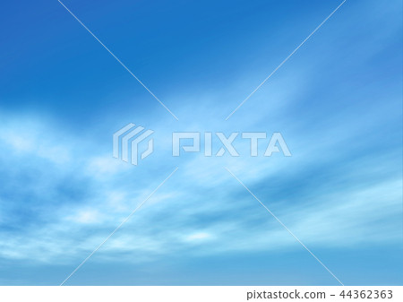 Blue Sky and Downcast - Stock Illustration [44362363] - PIXTA