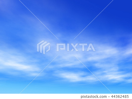 Blue Sky and Downcast - Stock Illustration [44362485] - PIXTA