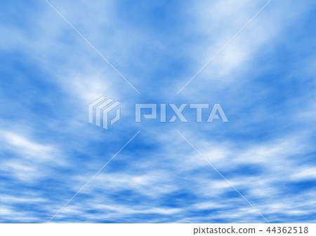 Blue Sky and Downcast - Stock Illustration [44362518] - PIXTA