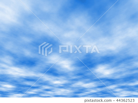 Blue Sky and Downcast - Stock Illustration [44362523] - PIXTA