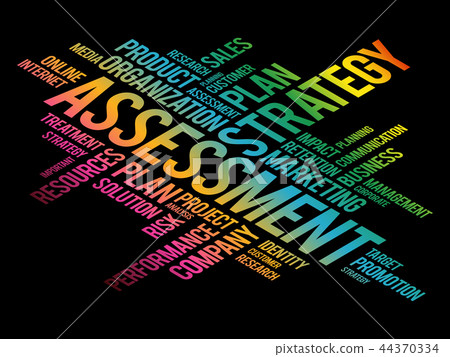 ASSESSMENT word cloud collage - Stock Illustration [44370334] - PIXTA