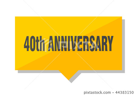 40th anniversary price tag - Stock Illustration [44383150] - PIXTA