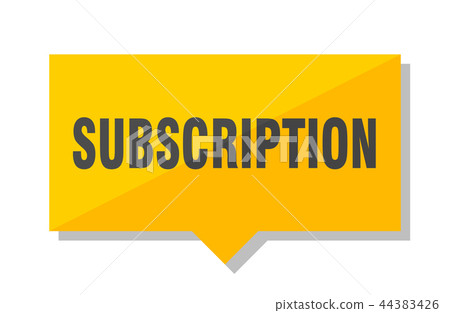 subscription price tag - Stock Illustration [44383426] - PIXTA