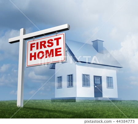 First Home - Stock Illustration [44384773] - PIXTA