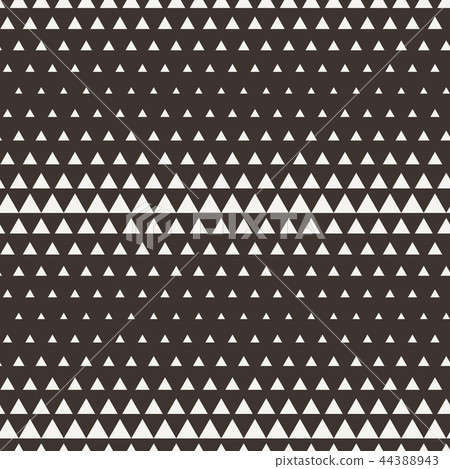 Seamless triangle halftone gradient pattern. - Stock Illustration ...