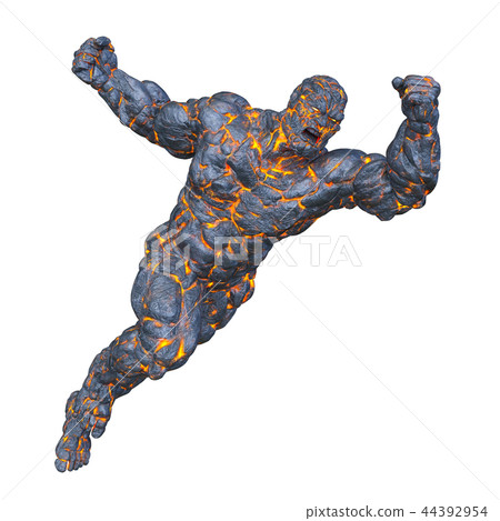 Stone man - Stock Illustration [44392954] - PIXTA