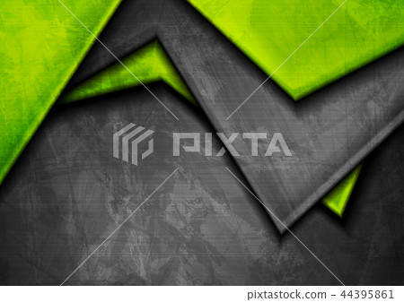 Grunge tech material green grey background - Stock Illustration ...